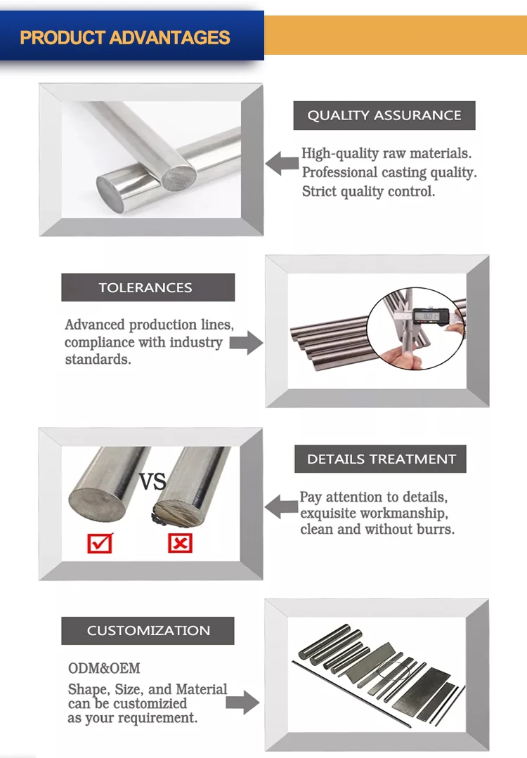 High Quality 316L Stainless Steel Bars for Construction