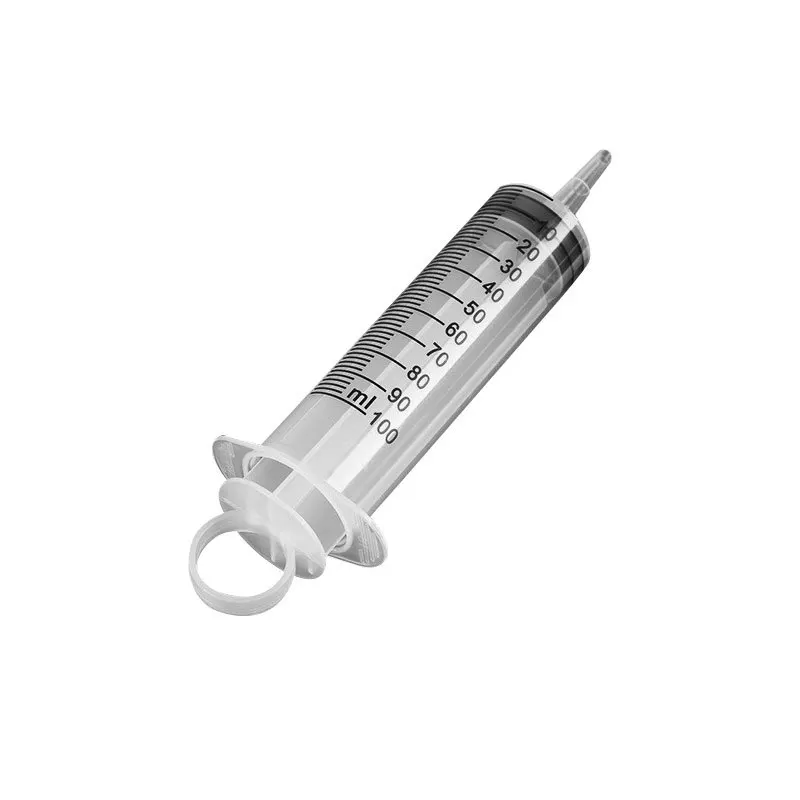 100ml Large Caliber Dispensing Syringe - Transparent PVC