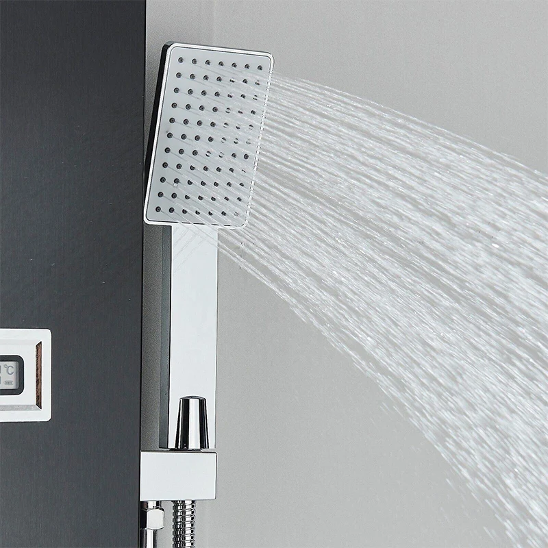 Luxury Shower Plate - Stainless Steel Waterfall Panel