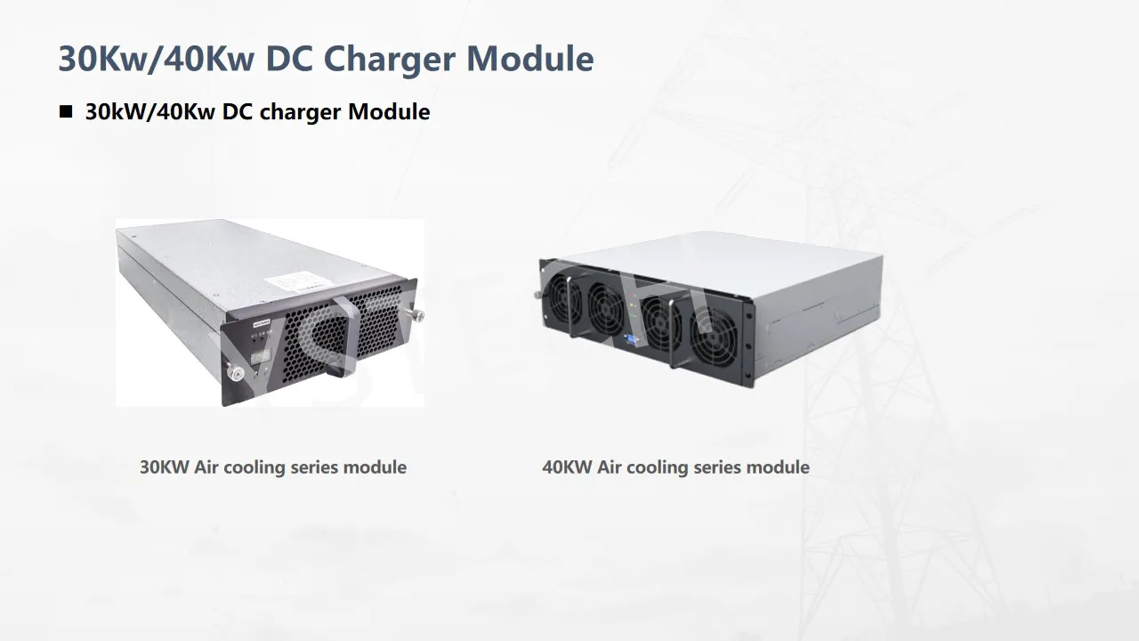 30Kw DC Electric Vehicle Charger Module EV Charger Station OEM