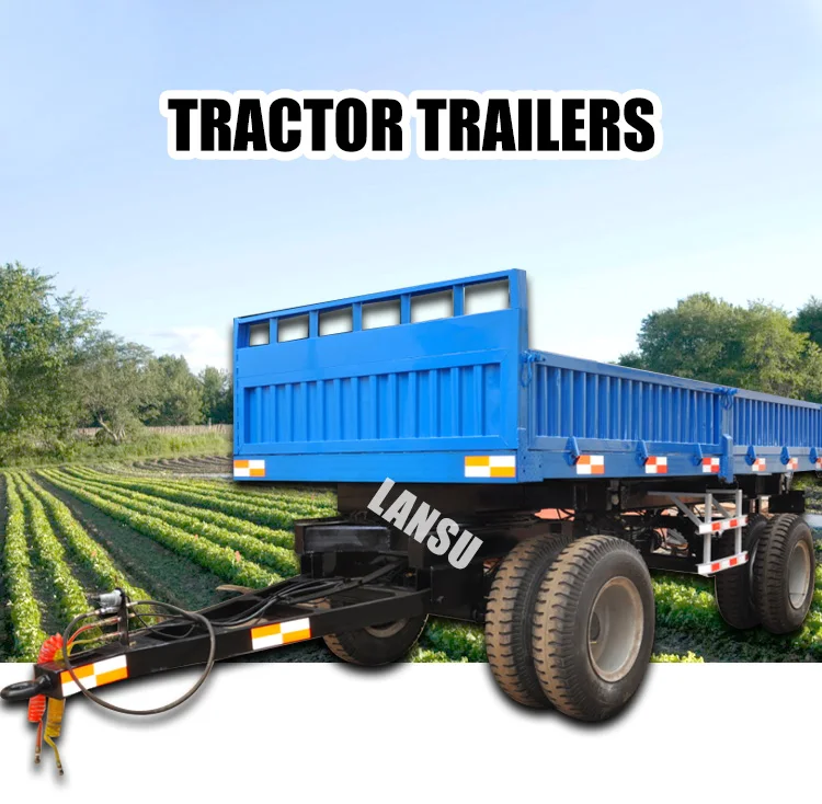 Trailer For Tractor Tractor Trailer - Buy Walking Tractor Trailer ...