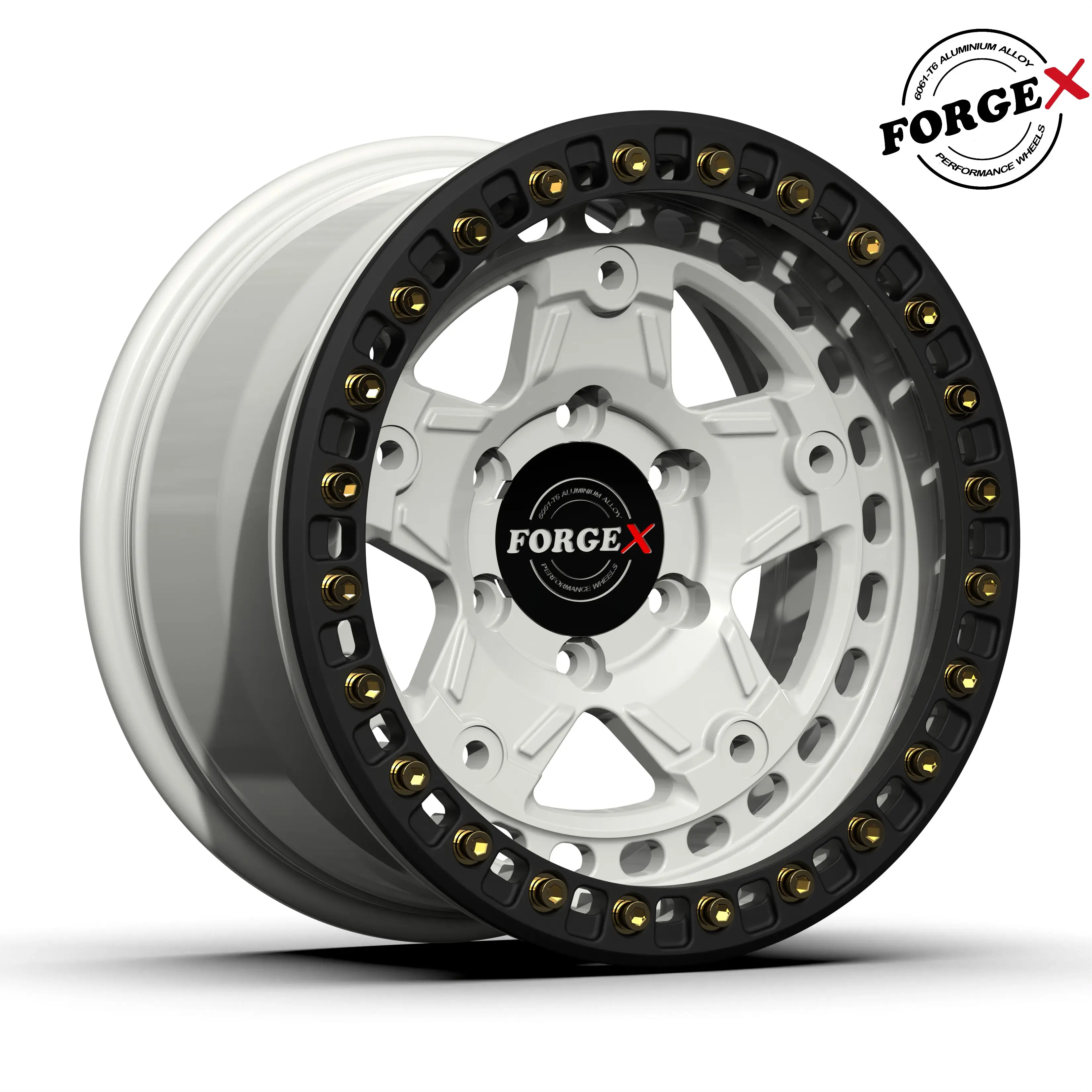 Customizable Forged Beadlock Off-Road Wheels for Jeep Wrangler - 5x130 ...