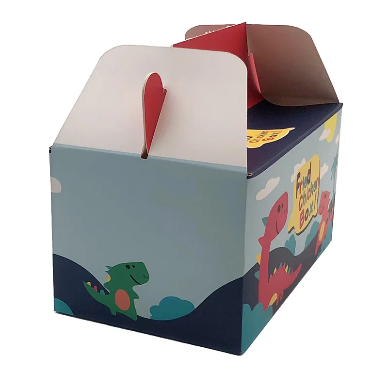 Kids Happy Meal Box Food Grade Paper Box - Buy Paper Kids Meal Box ...