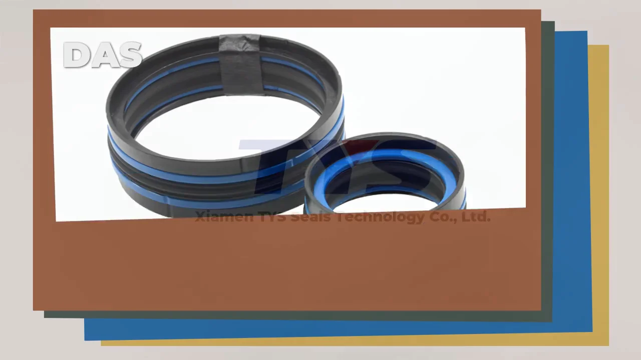 Standard Das Double Action Compact Hydraulic Piston Oil Seal Dust Seal ...