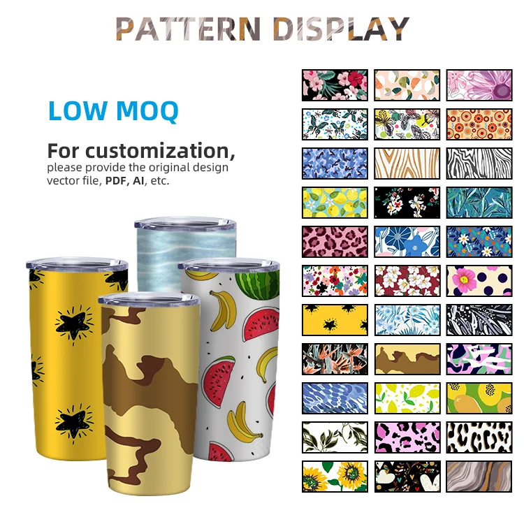 Custom Logo 2023 New Design 380ml 510ml Smart Led Temperature Display Stainless Steel Vacuum ...