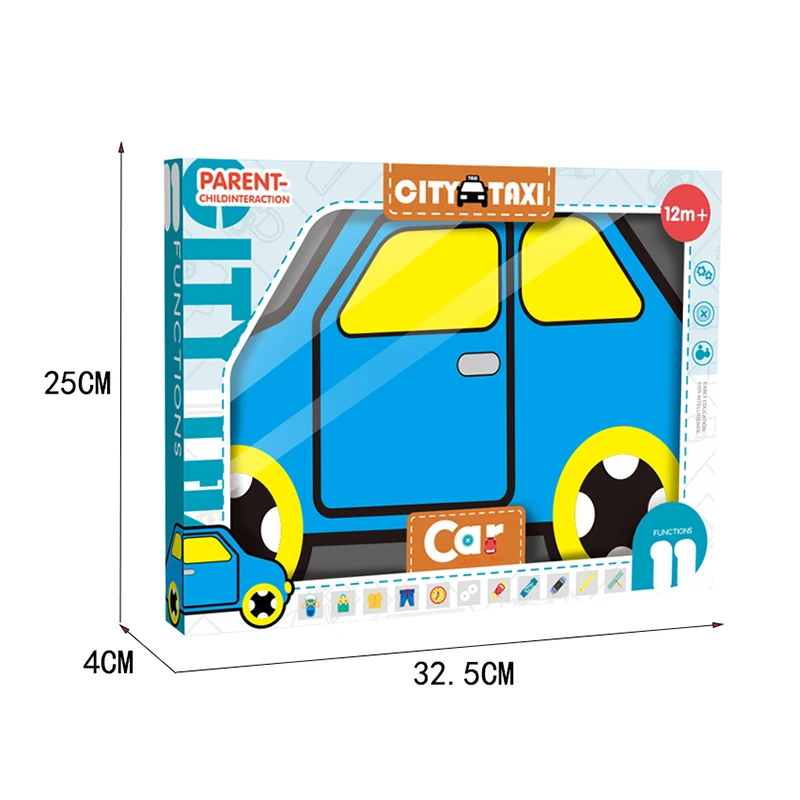 Children Cartoon Sensory Training Toys Educational Learning Activity ...