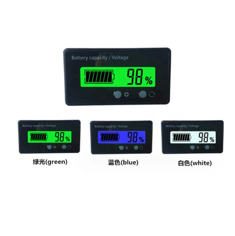 GY-6 Battery Level Display Meter - 12V to 72V Lead Acid