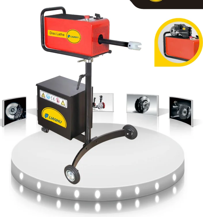 Dengshu Car Brake Disc Lathe Disc Drum Brake Lathe On Car Brake Disc ...