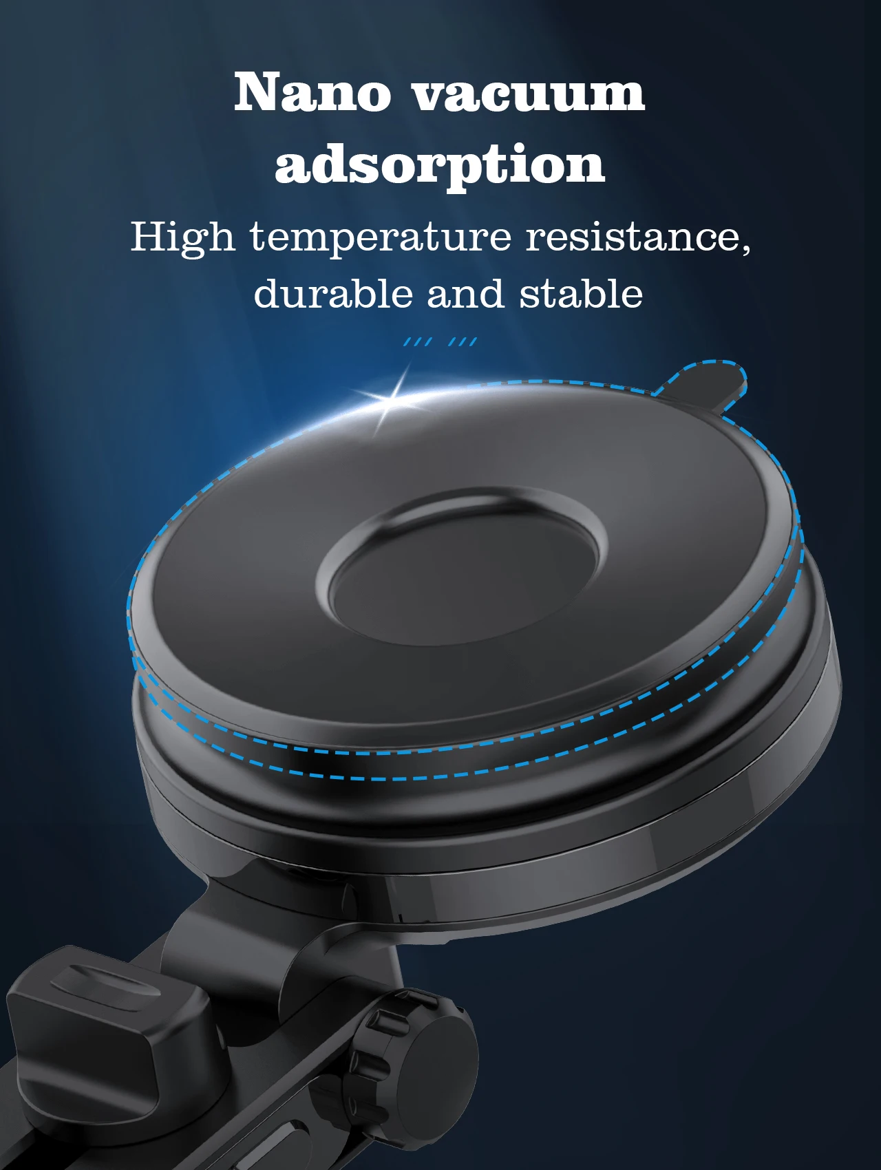 LDNIO 360 Degree 2 in 1 Universal Air Vent Bike Dashboard Mount