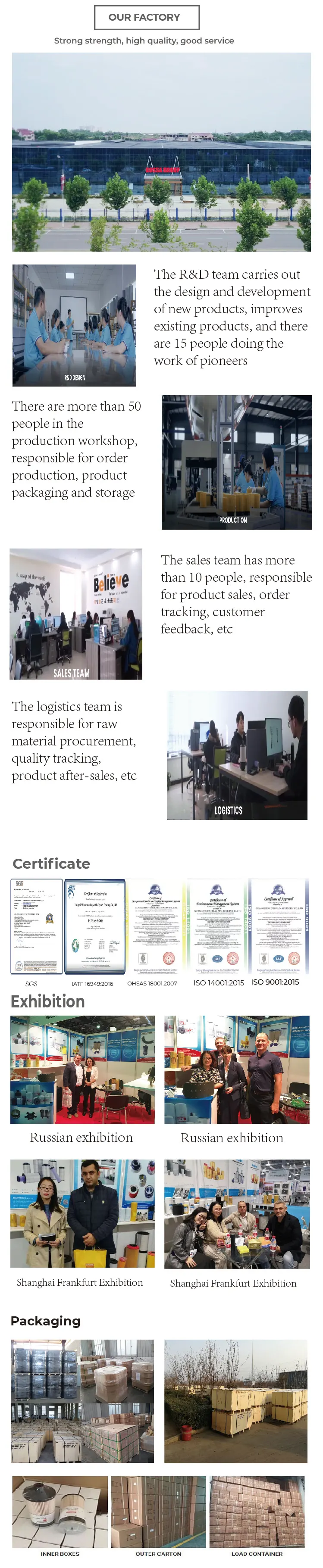 Engine Fuel Water Separator Fuel Filter Element 612630080203 ...