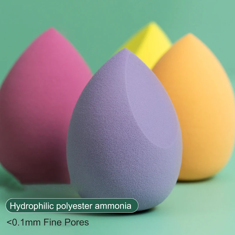 8 Pcs Wholesale Custom Silicone Makeup Sponge Set Beauty Egg Set Powder ...