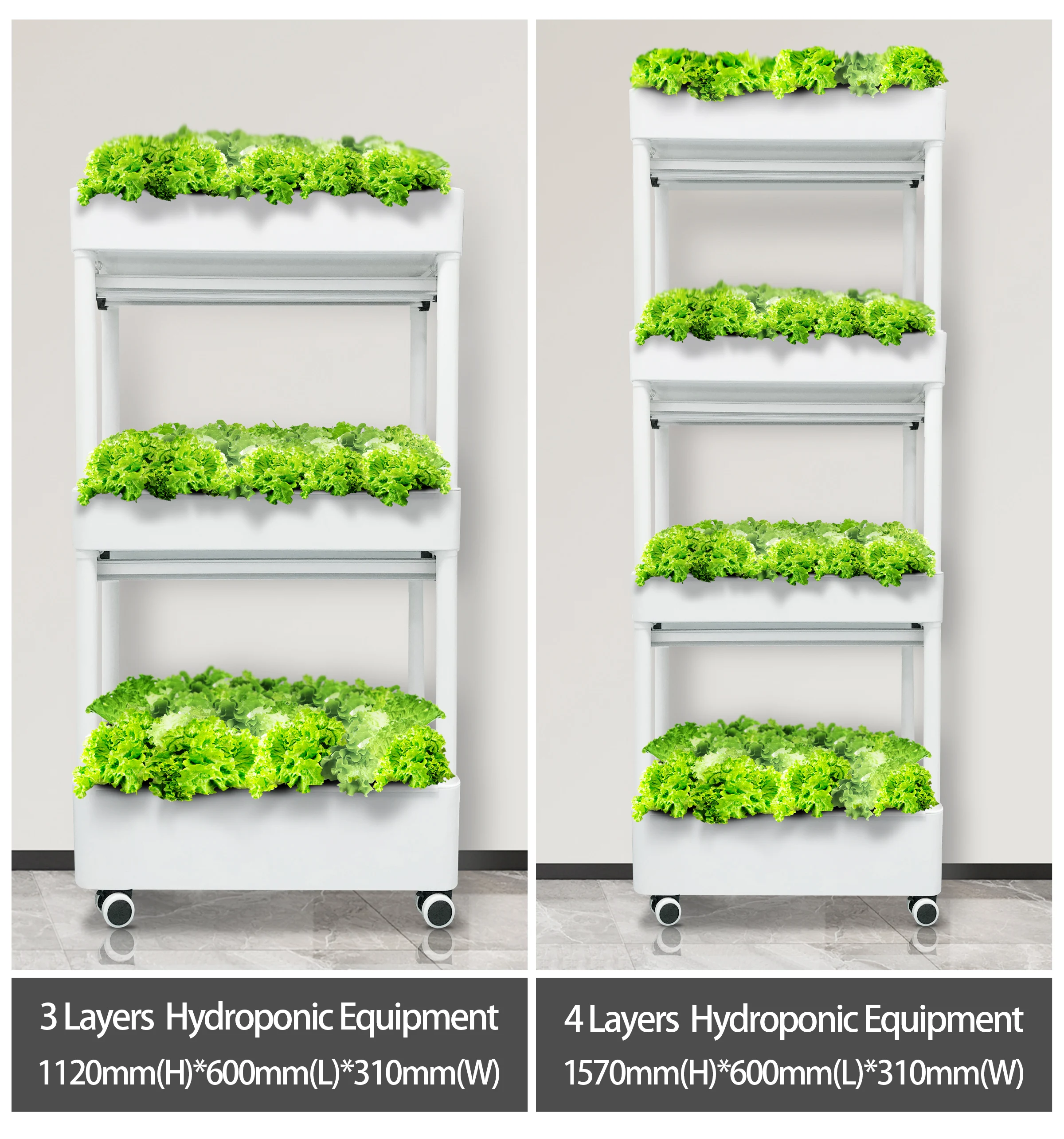 Vertical Grow Rack System - Efficient Home Garden Solutions