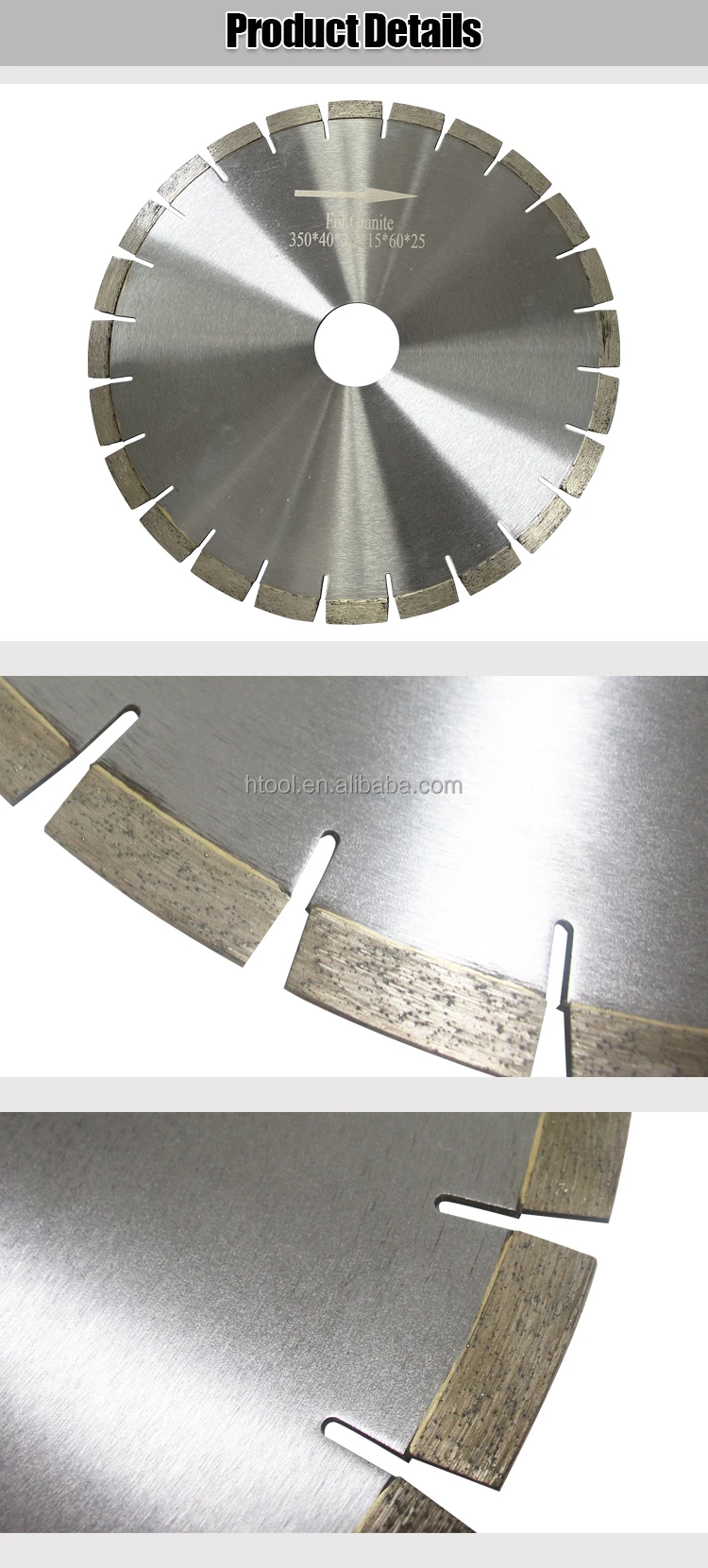 High Quality Diamond Saw Blade For Granite Stone Cutting Blade - Buy Diamond Cutting Blade ...