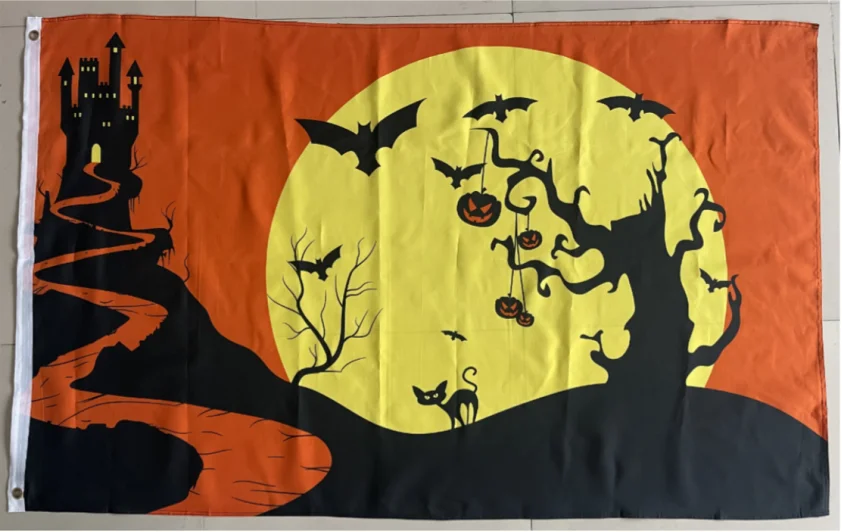 Customized American Flag Garden Flag Courtyard Bunting Digital Printing ...