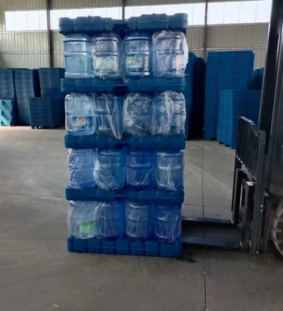 Bottled Water Pallet Buckets 5 Gallon Water Bottle Stackable 19 Liter ...
