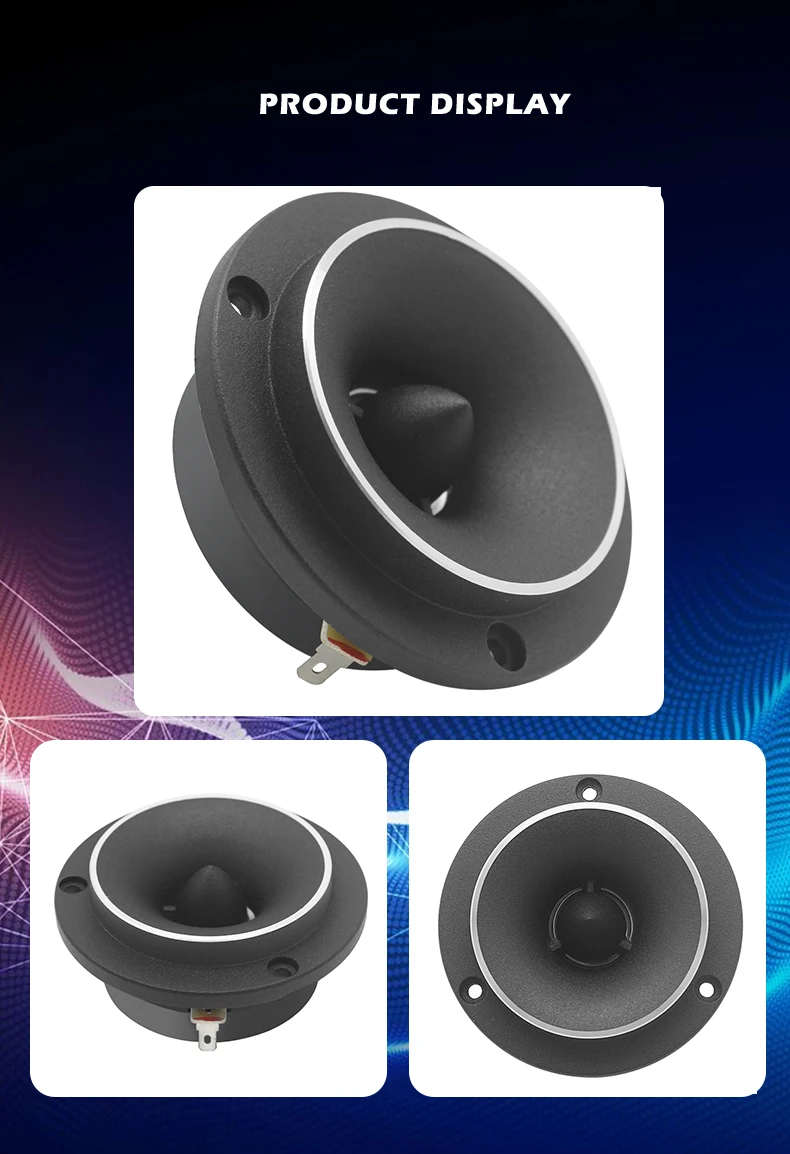 2020 Hot Sale Professional Audio Tweeter Speaker 4 - 8 Ohm Aluminum ...