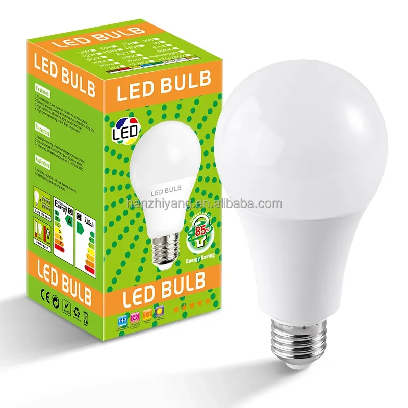 Fast Ship To Europe E27 Led Emergency Bulb A60 2700k Lighting Lamp 100-240v Led Bulb For Office ...