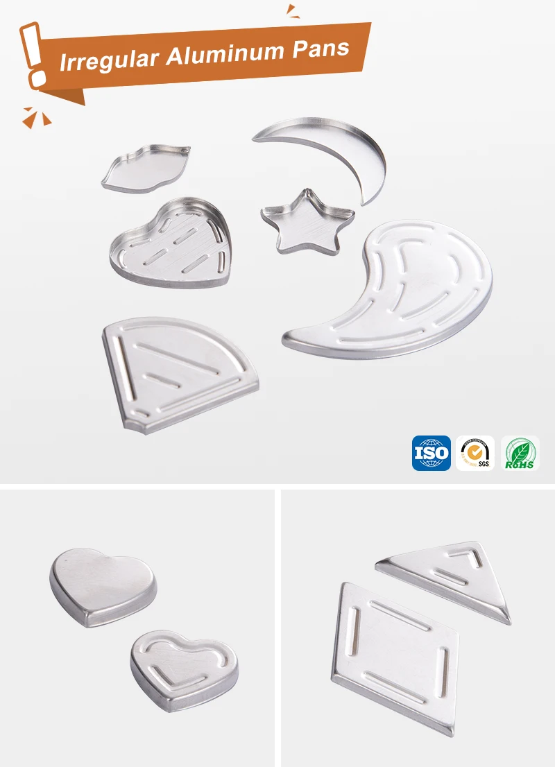 Empty Makeup Packaging For Cosmetic Palette Eyeshadow Aluminum Godets ...