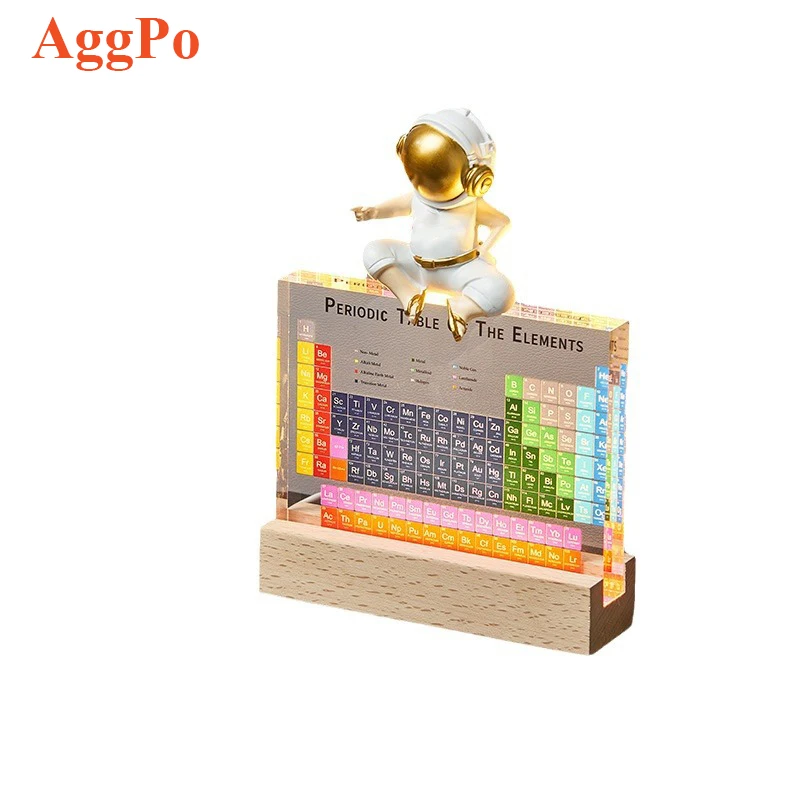 Periodic Table Of Chemical Elements Ornament Student Graduation Teacher ...