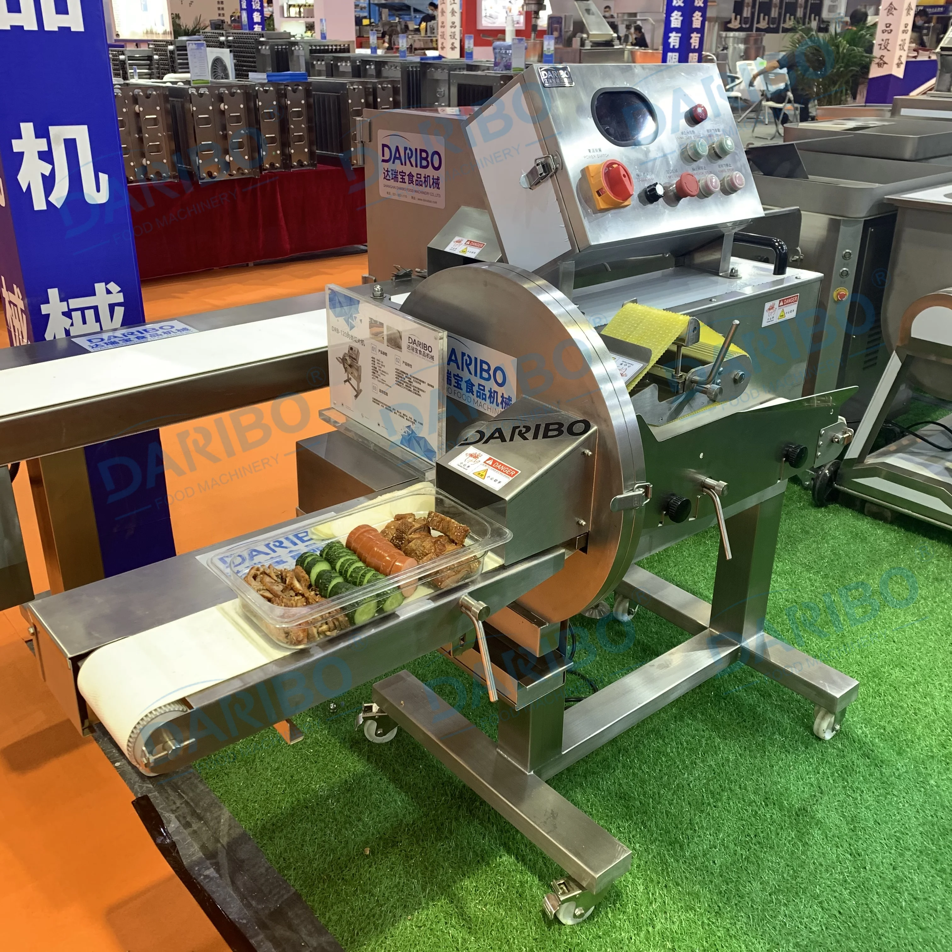 Commercial Chicken Cut Whole Cooked Fried Chicken Cutting Machine ...