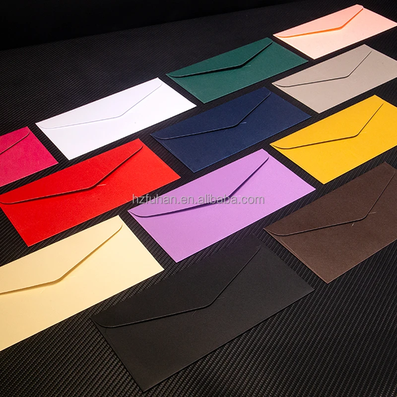 Custom Color Pearl Paper Envelope Packaging With Your Brand Name&logo ...