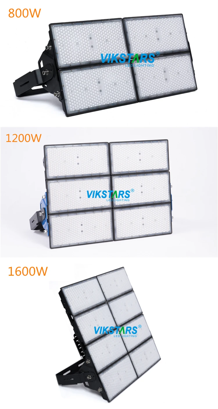 2000W Module LED Reflectors For Sports Field Football Lighting