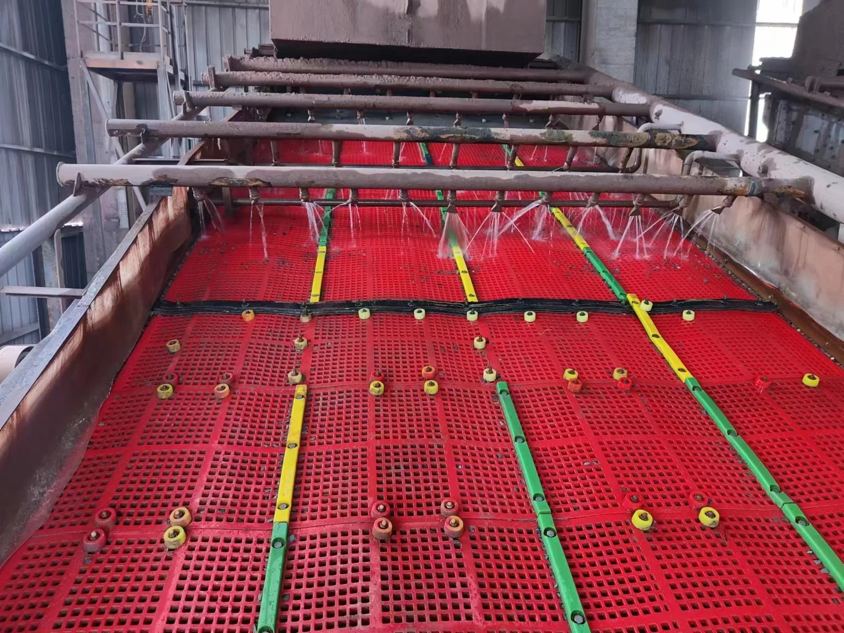 Pu Screen Mesh Polyurethane Pu Screen Mesh With Hook For Mine Vibrating ...