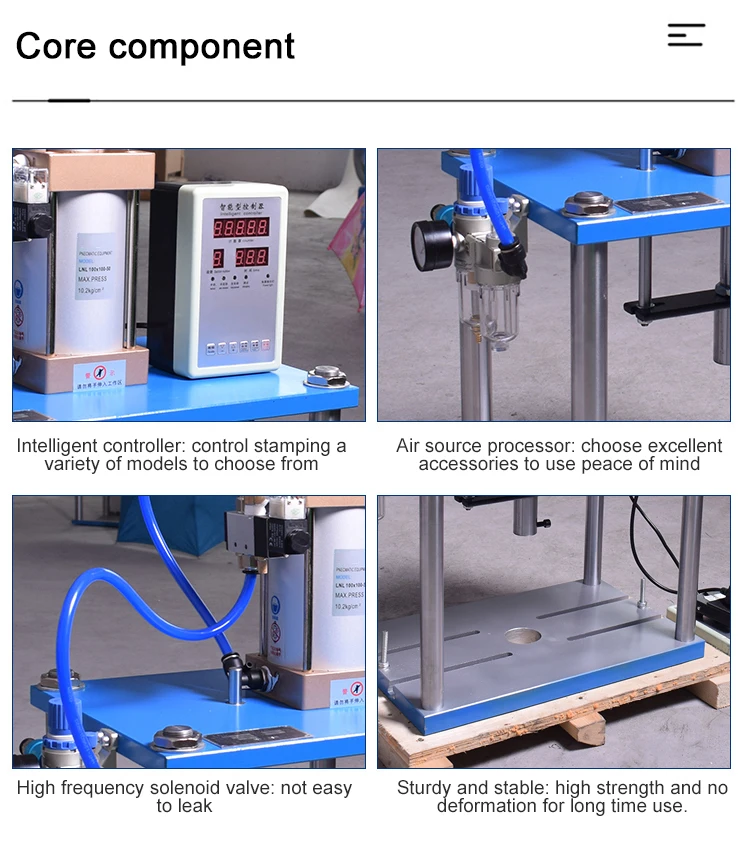 Pneumatic Press - Precision Stamping Machine for Desktop