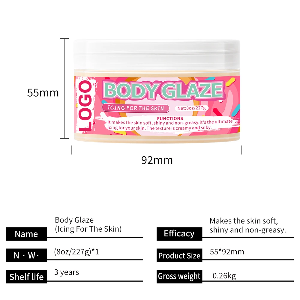 Hllozzi Body Glaze - Hyaluronic Acid Whitening Lotion