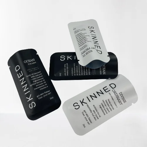 Custom Lotion Shampoo Skincare Sample Sachet 3 Side Sealed Bag Small ...