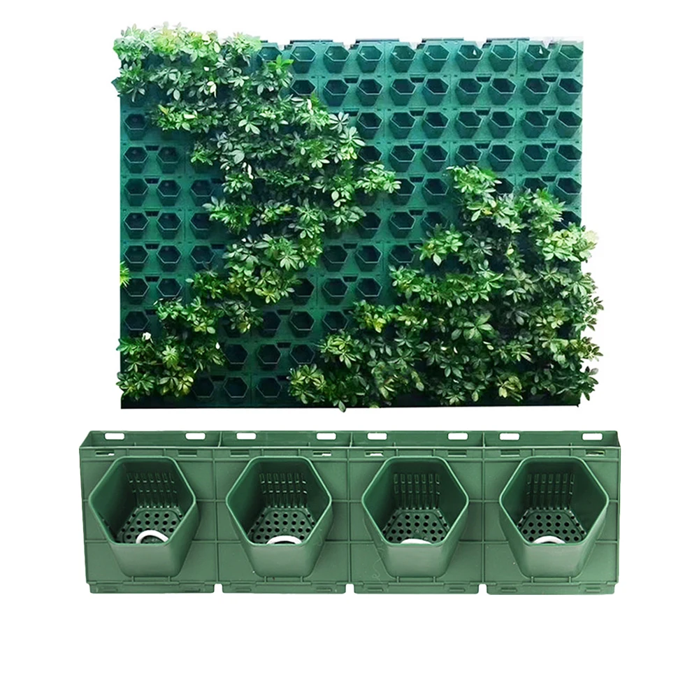 Living Wall Planter System Indoor and Outdoor Vertical Wall Garden ...