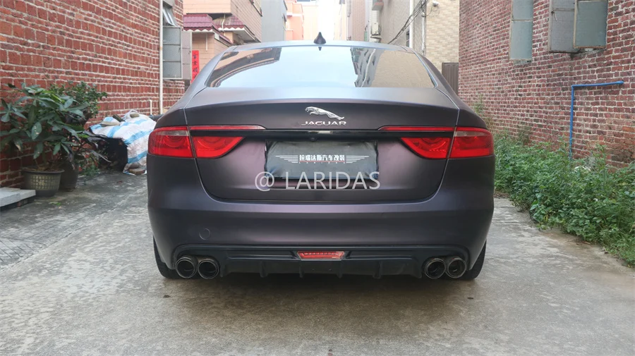 Rear Diffuser For Jaguar Xf Xfl Xe Xel 2015-2020 Car Splitter Body Kit ...