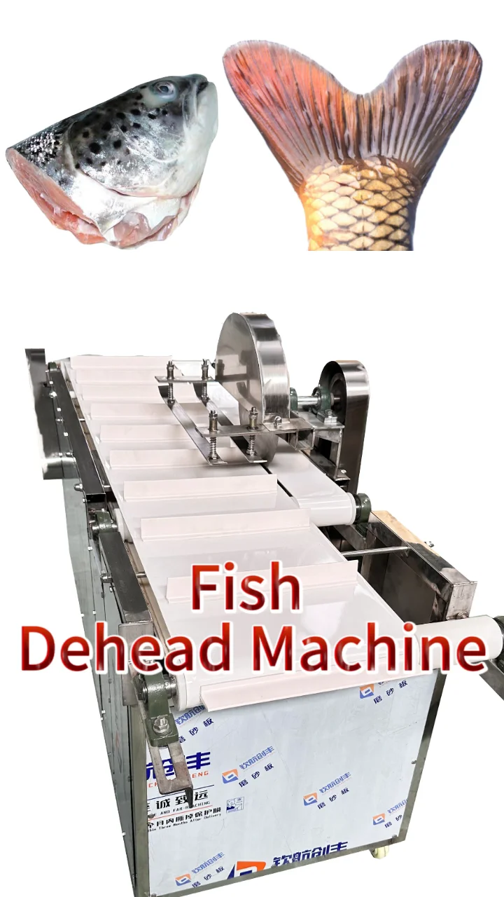 High Quality Fish Head Tail Cutter Sardine Processing Machine Cod Fish ...