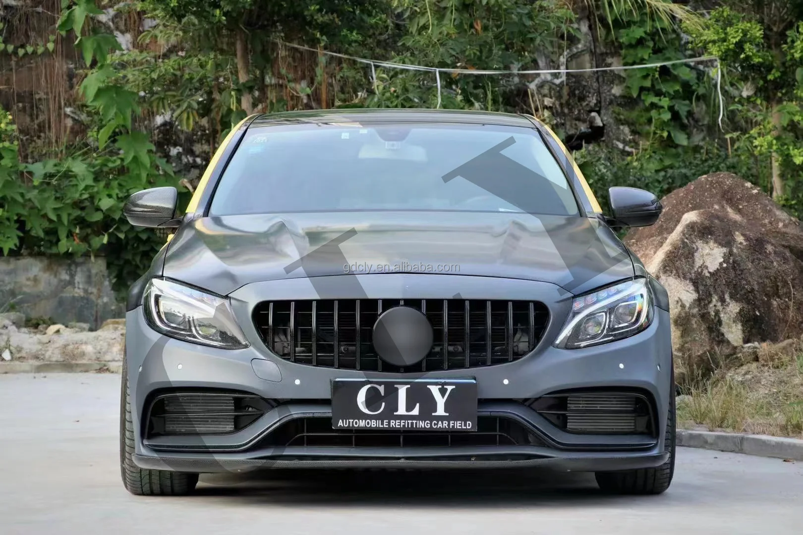 Genuine Body Kits Fit 2014-2021 C205 C63 Style For Benz C Class W205 ...