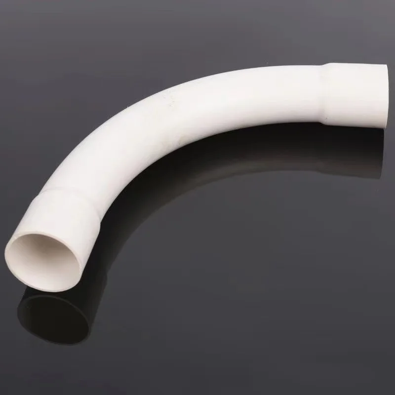 Crescent Moon Rigid PVC Electrical Conduit Pipe Fittings 45/90 Degree ...