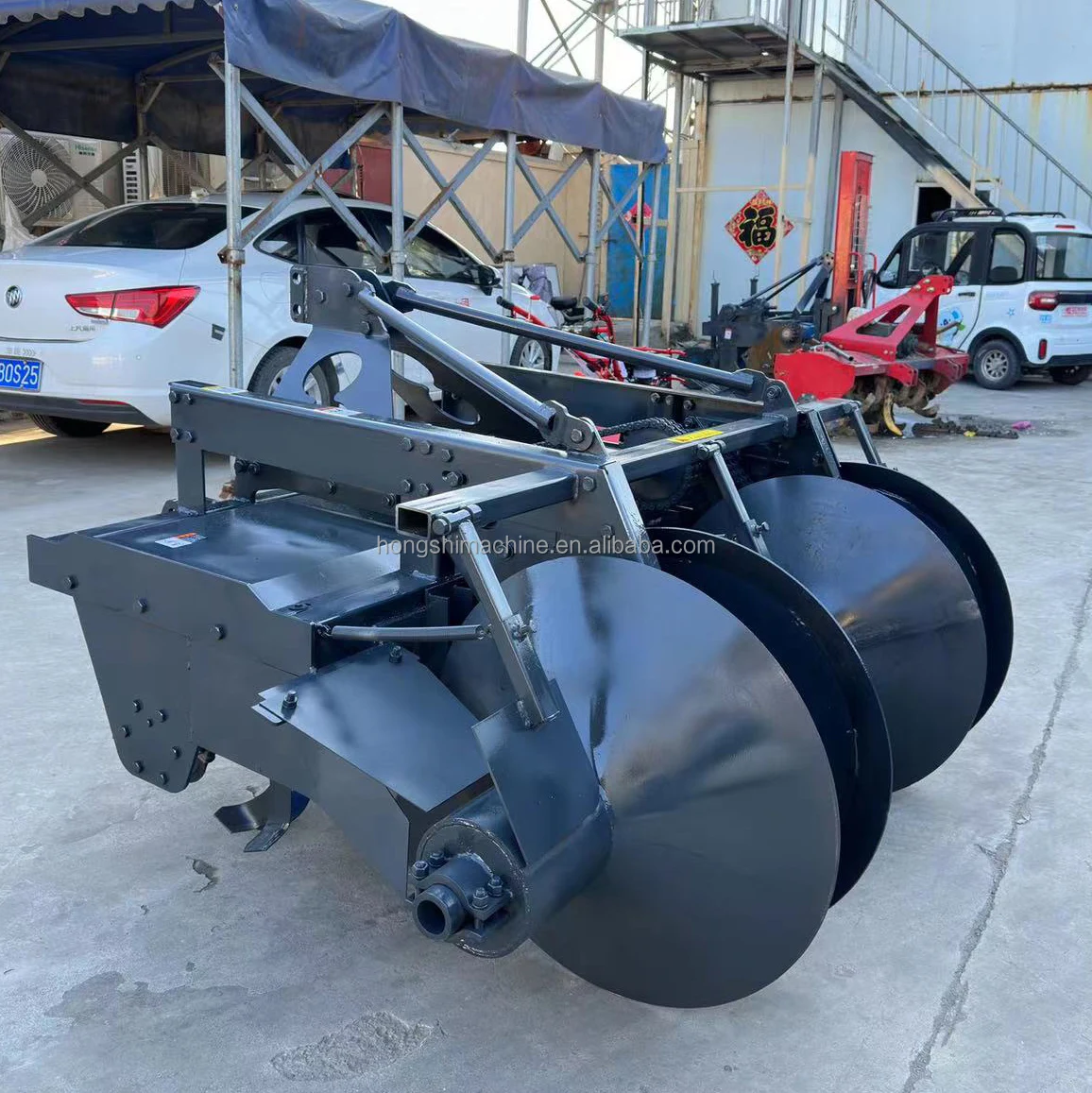 Tractor Mounted 2-3 Row Bed Making Machine For Agriculture Odm