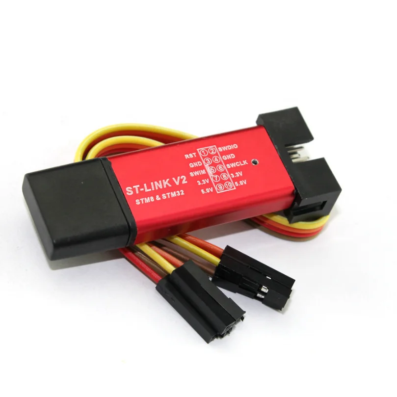 St-link V2 Stm8/stm32 Simulator Programmer Stlink Downloader Line ...