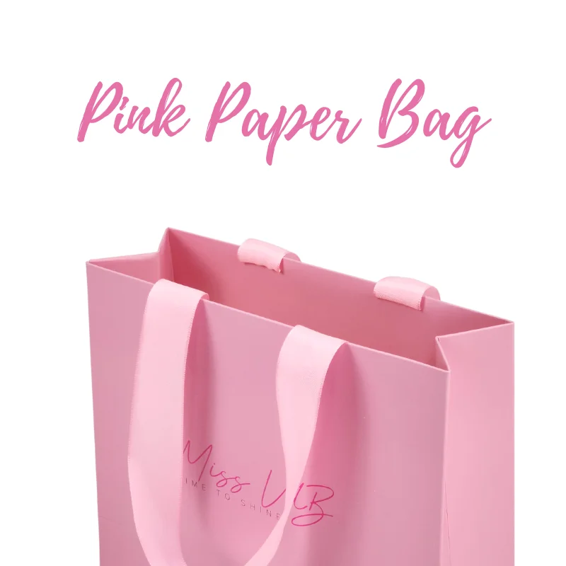 Custom Mini Luxury Shopping Bag - FSC Certified Art Paper