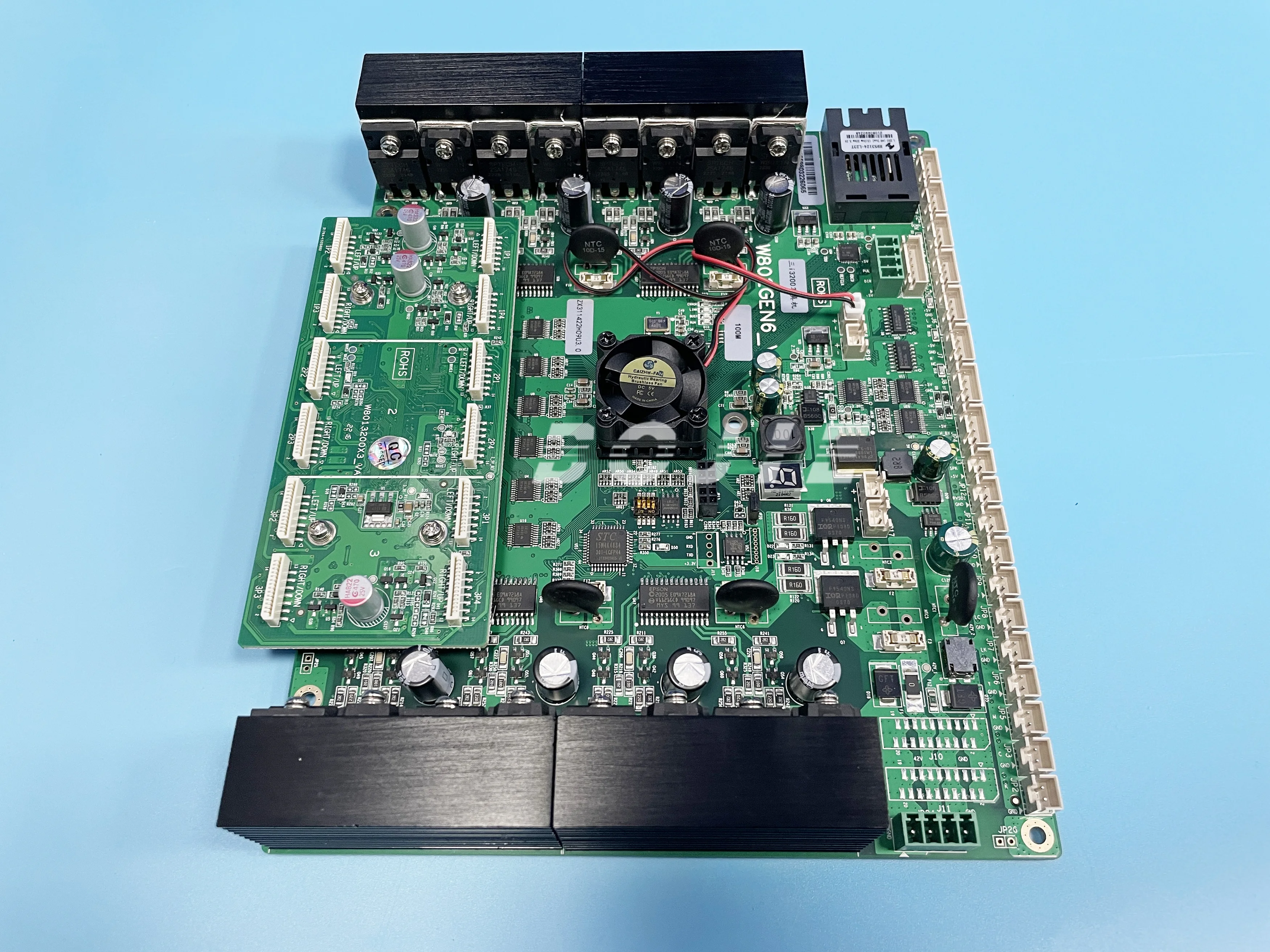 Brand New Wellprint I3200 Printhead 3 Heads Carriage Board