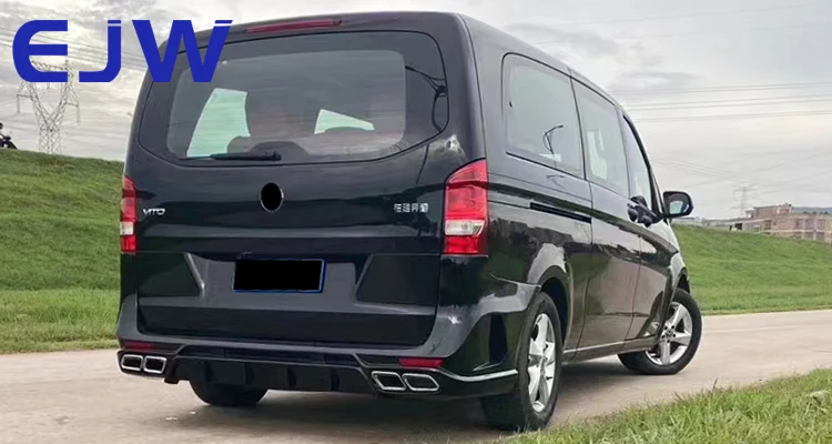 W447 Upgrade TC Style Body Kit Plastic Bumpers for MB V Class