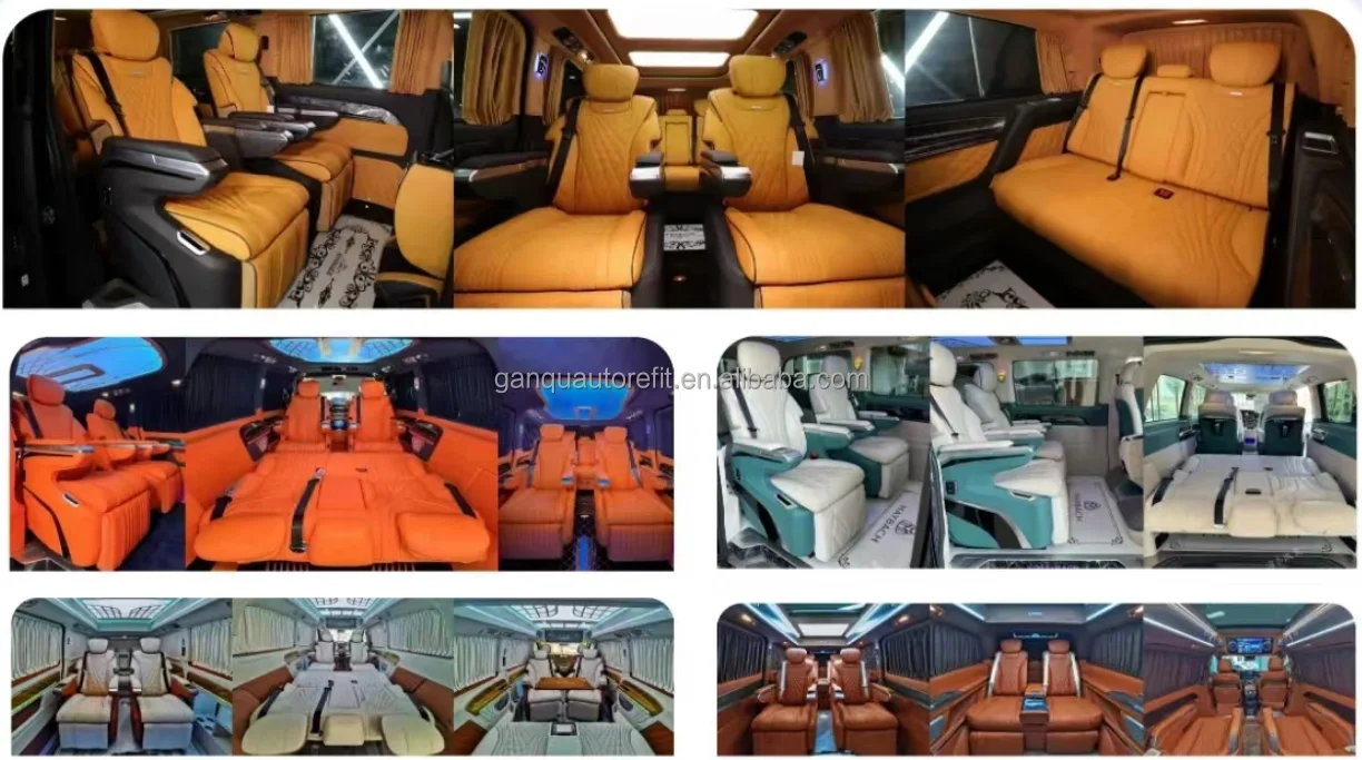 Modified Auto Interior Vip Upgrade Car Captain Seat Luxury Van Seats ...