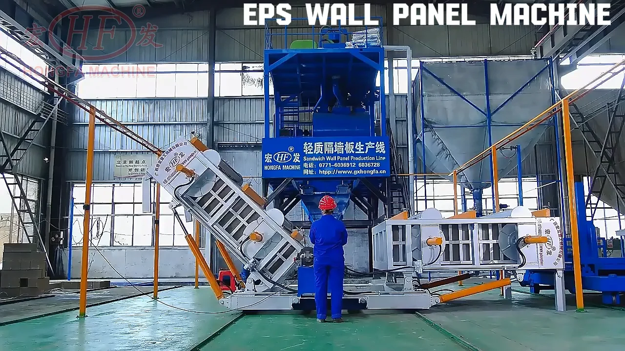 Lnea De Produccin Panel Sip Wall Machine Gypsum Magnesium Oxide Wall ...