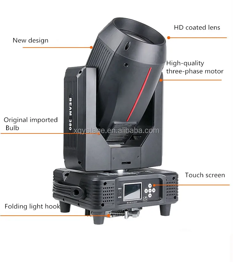 380W Sharpy Beam Moving Light - Efficient Stage Lighting