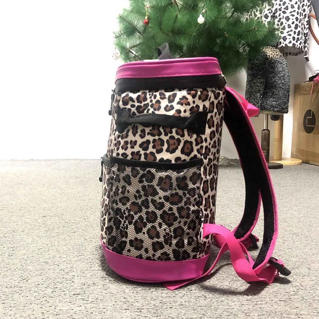 Hot New Ice Pack Leopard Print Insulation Fresh-keeping Backpack Lunch ...