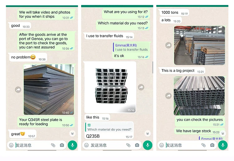 Structural C Channel ASTM S235JR - Durable Steel Solutions