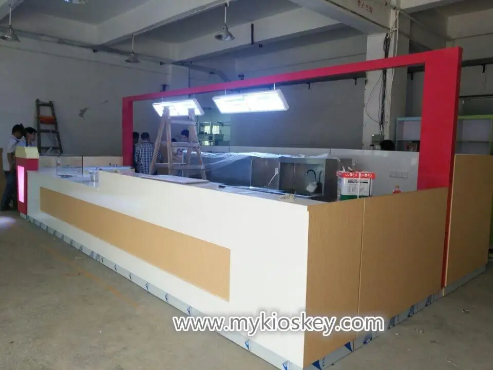 Custom Black Kiosk Cover with Lock, 10x18ft Size, Backlit Acrylic Logo ...