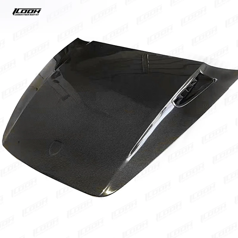 Icooh Racing Te Style Carbon Fiber Fibre Body Kit Front Engine Hood ...