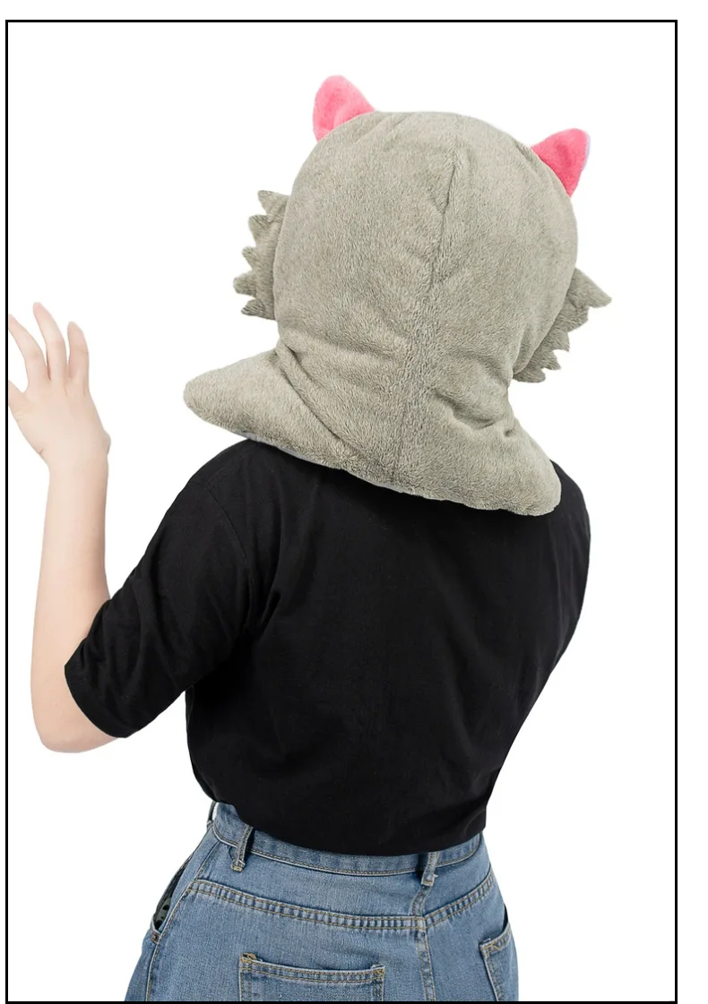 Carnival Props Inosuke Uniform Pig Mask Halloween Clothes Anime Demon ...