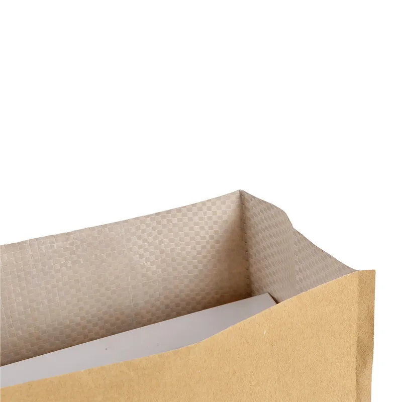 Kraft Paper Rice Bag 2.5kg 5kg Coarse Grain Food Roll Paper Bag Plastic ...