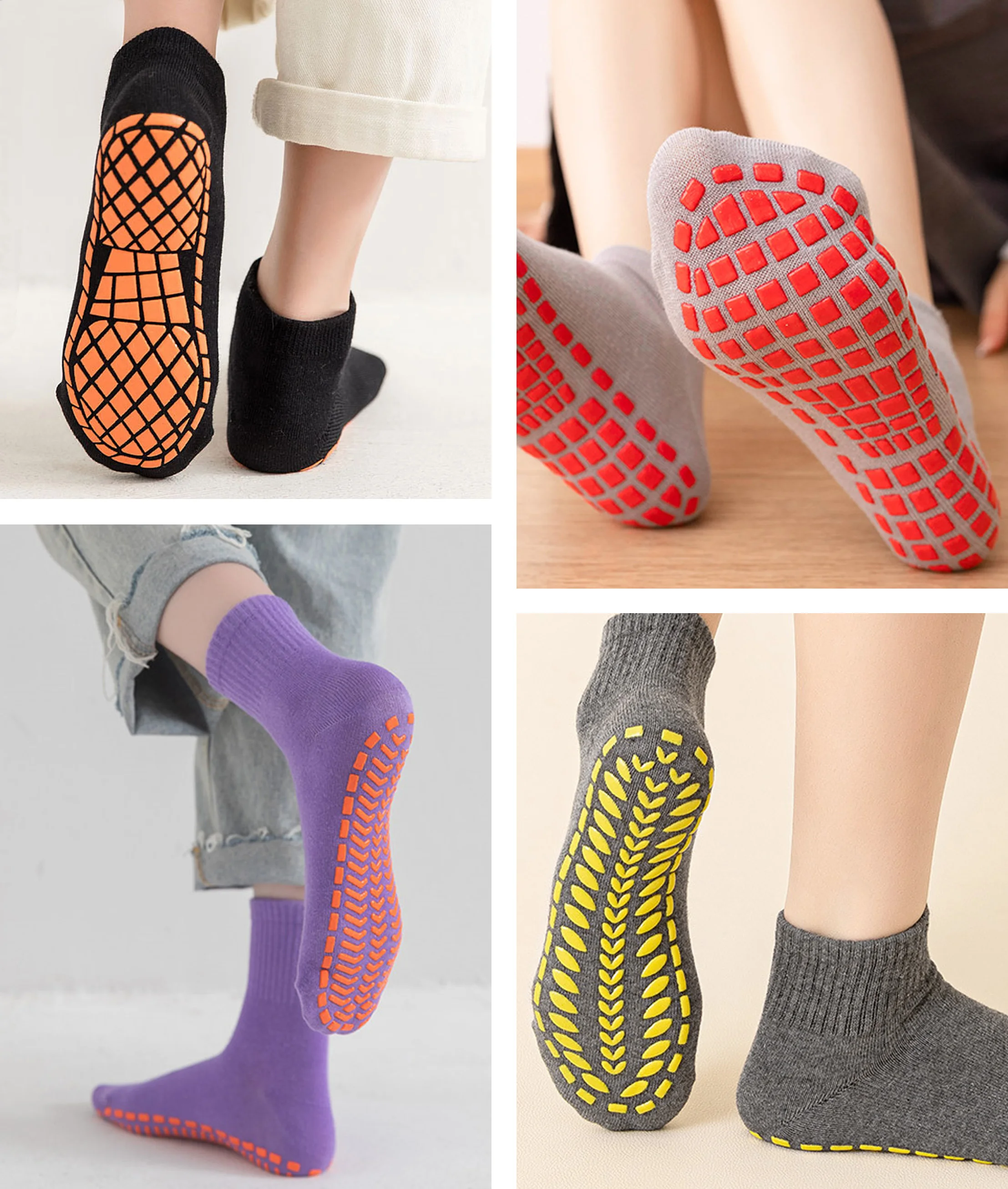 High Quality Trampoline Socks - Non Slip & Customizable